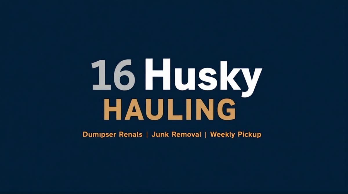 FAQ | Dumpster Rental & Junk Removal | 16 Husky Hauling
